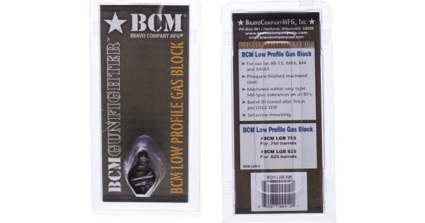 BCM AR15/M16, .625 Low Profile Gas Block