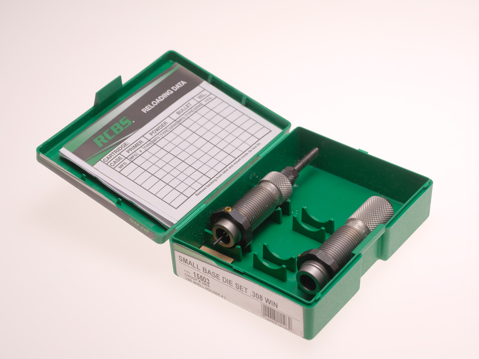 RCBS Reloading Equipment .308 Winchester, Small Base Die Set