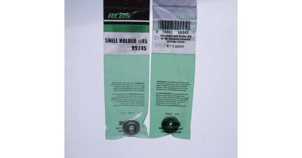 RCBS Reloading Equipment Shell Holder, #45