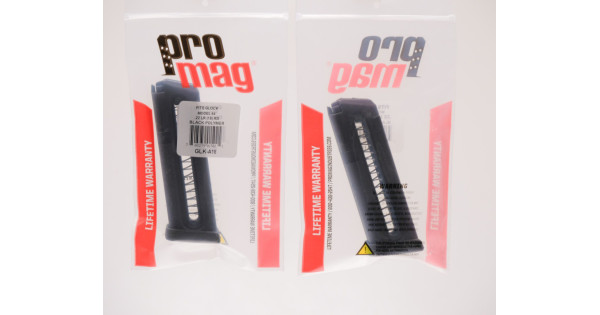 PROMAG .22 LR Glock 44, 18 Round, Black Polymer Magazine