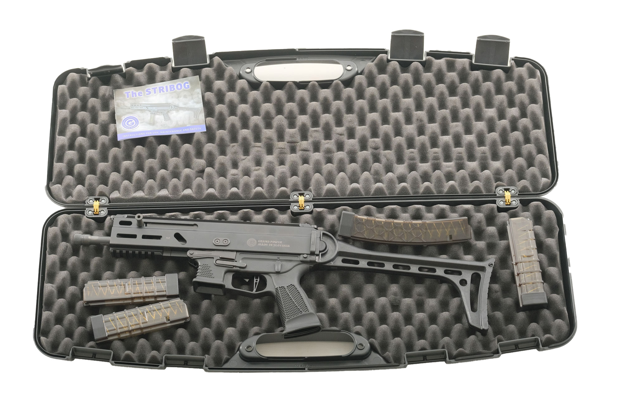 Grand Power Stribog SP, 9×19mm Parabellum, SLC, A2, Carbine